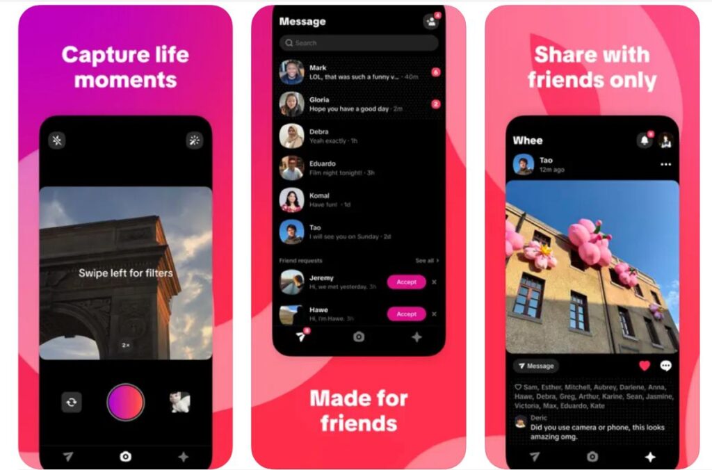 What Whee is and how it works, TikTok's alternative to Instagram