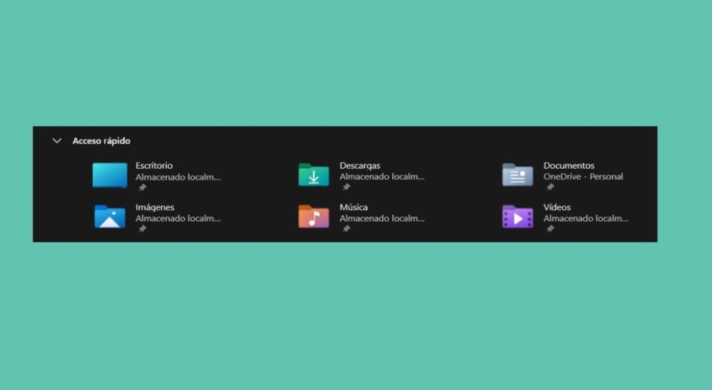 Change the location of the default Windows folders