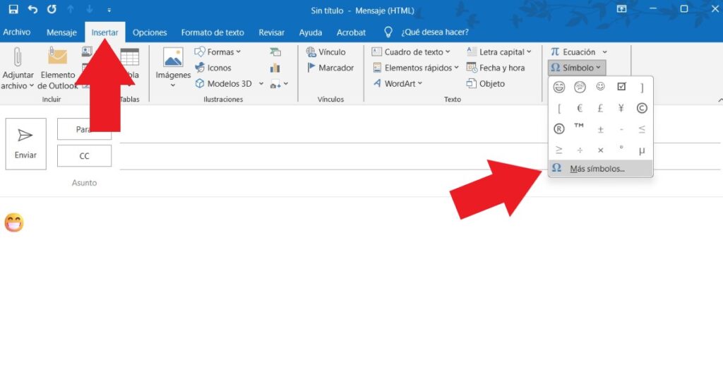 ¿Cómo poner emoticonos en Outlook? Así puedes hacerlo.