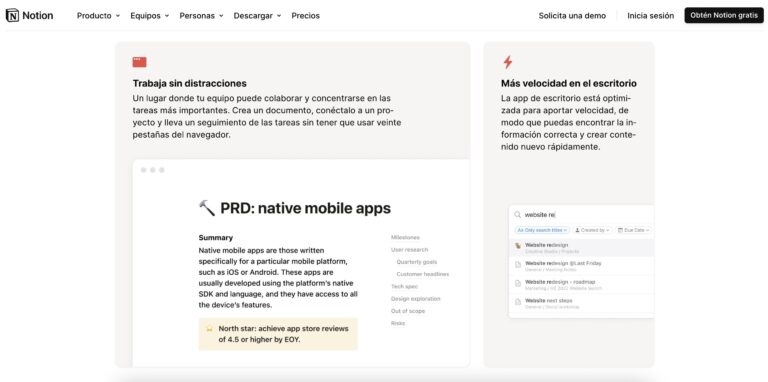 Notion app for Windows: increase your productivity ️
