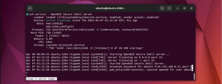 Cómo instalar SSH en Ubuntu