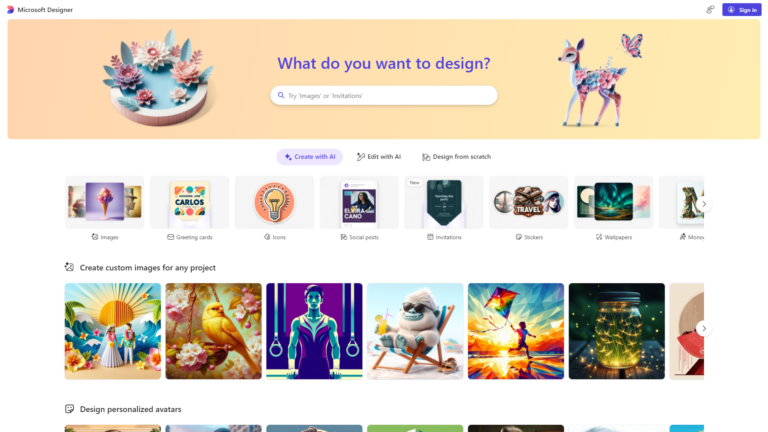 How to use Microsoft Designer to enhance your creative projects