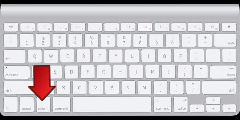 What is the Option key on Mac and what is it used for?