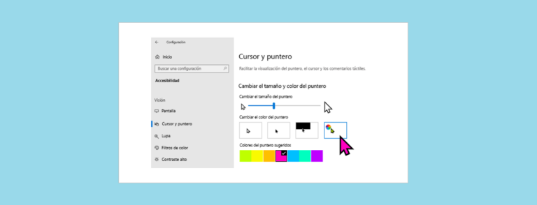 Cómo personalizar el cursor del ratón en Windows 11