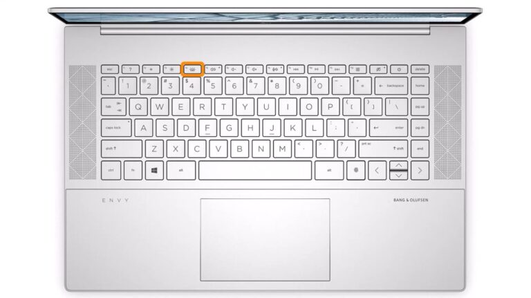 Hogyan lehet világítani egy HP laptop billentyűzetén?