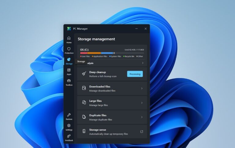 How to optimize Windows 11 with Microsoft PC Manager