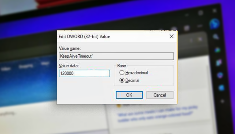 How to Change Edge Timeout Easily