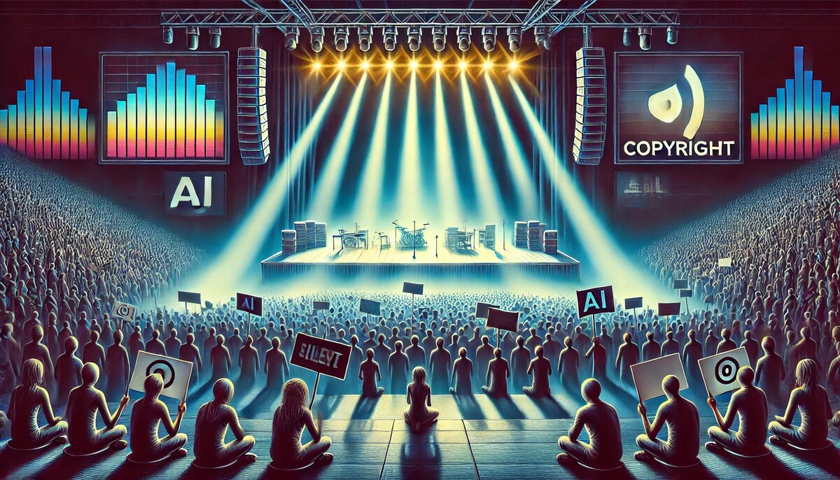 Muzikanten uploaden stom album uit protest tegen AI