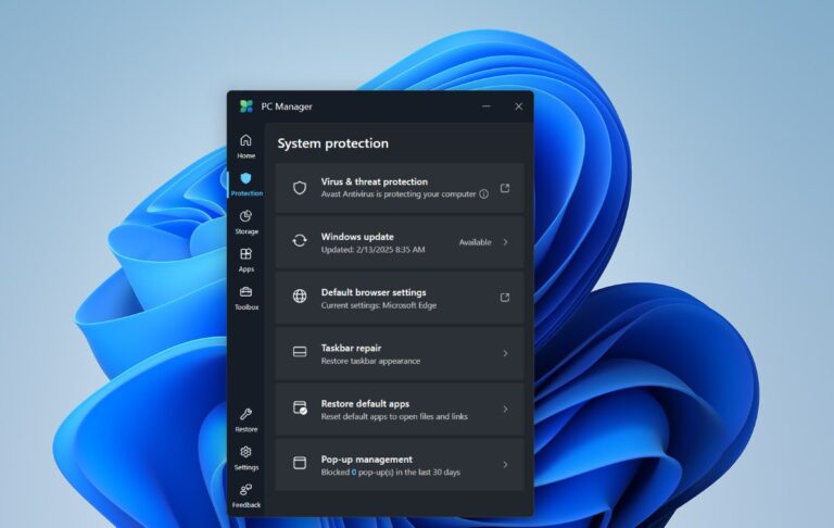 How to optimize Windows 11 with Microsoft PC Manager