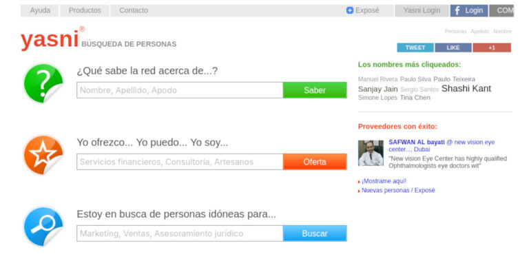 Mejores 7 buscadores online de personas