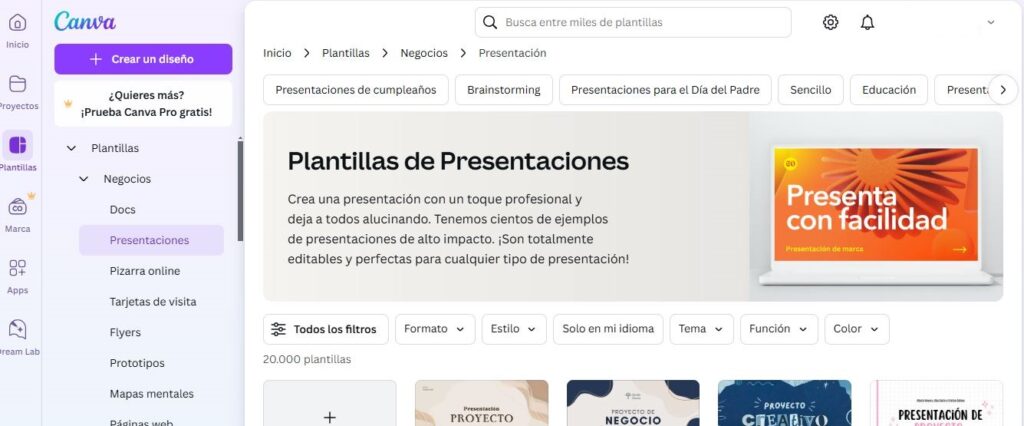 Descargar Plantillas de PowerPoint Profesionales Gratis y Premium