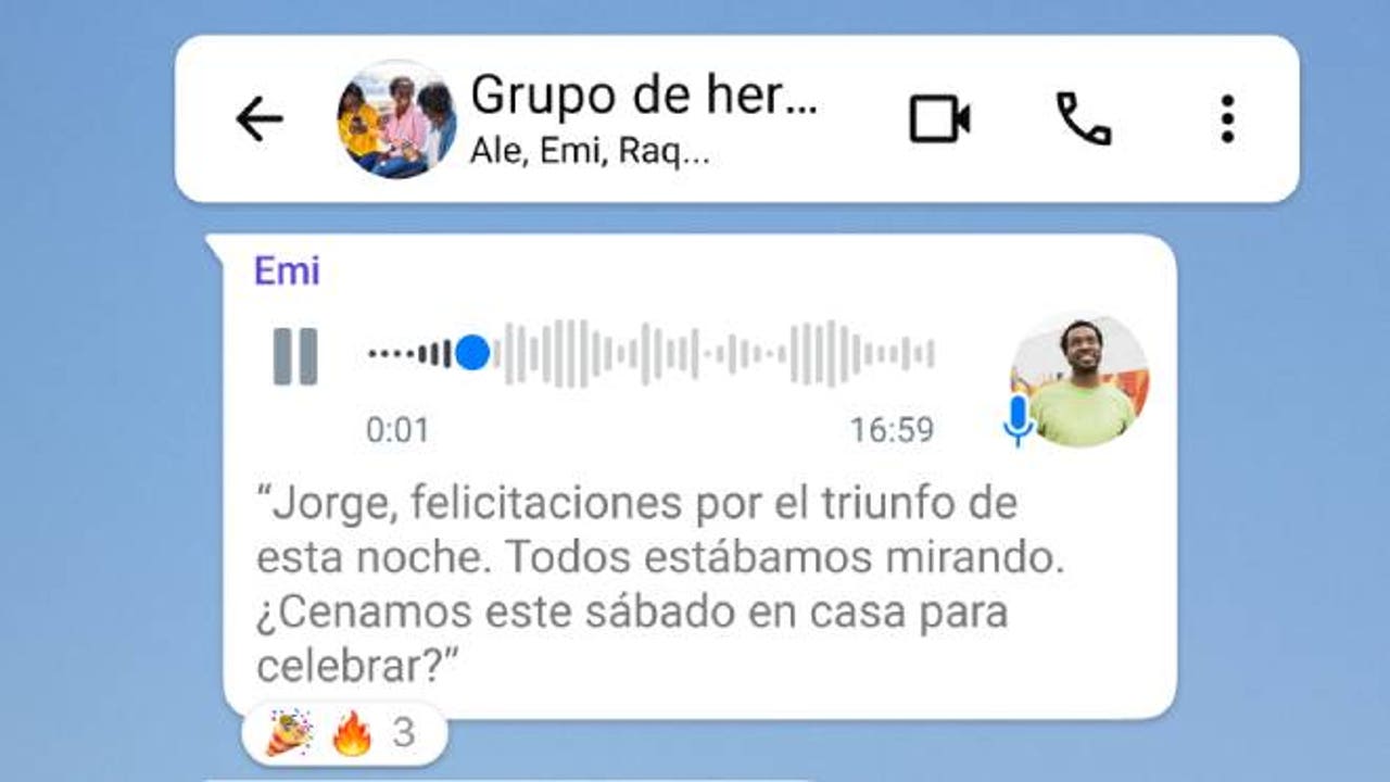 How to use voice note transcription in WhatsApp