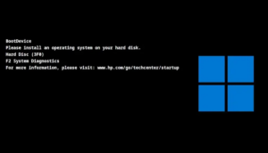 How to fix 3F0 error on Windows 11 and HP laptops