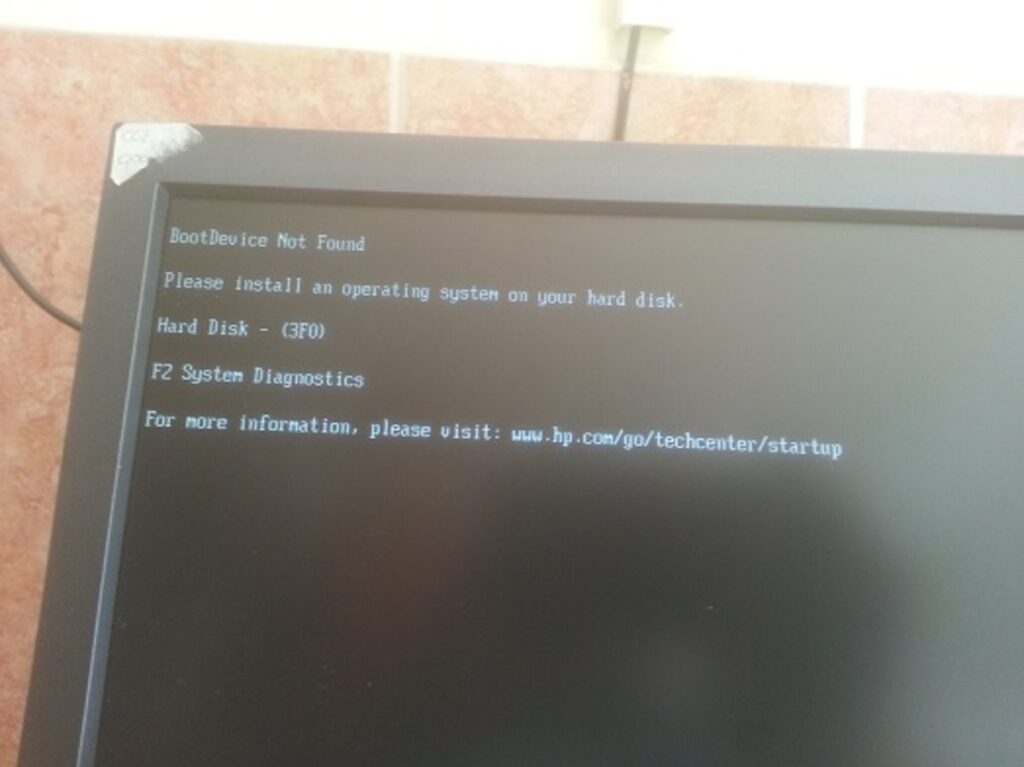 How to fix 3F0 error on Windows 11 and HP laptops
