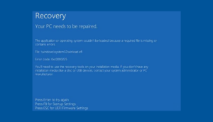 Soluciona el error Winload.efi en Windows paso a paso