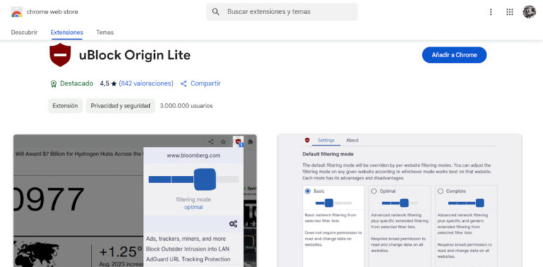 Beste uBlock Origin-alternatieven op Chrome