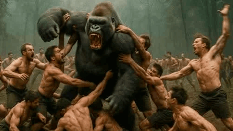 Viral debate 2025: 1 Gorilla vs 100 Humans