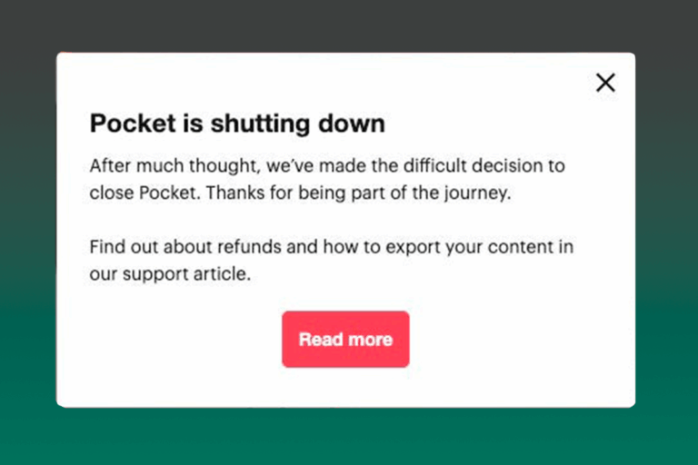 Mozilla confirms closure of Pocket and Fakespot: July 2025
