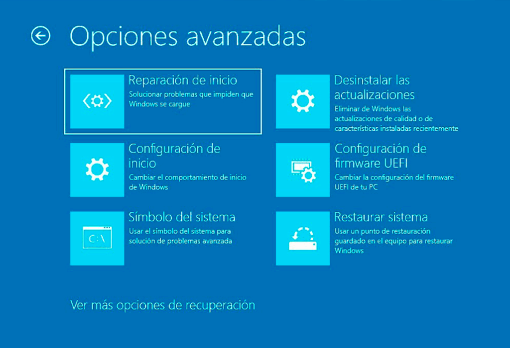 How to access the advanced settings menu in Windows 11