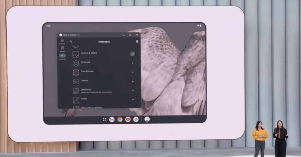 Google y Samsung trabajan el modo escritorio de Android 16