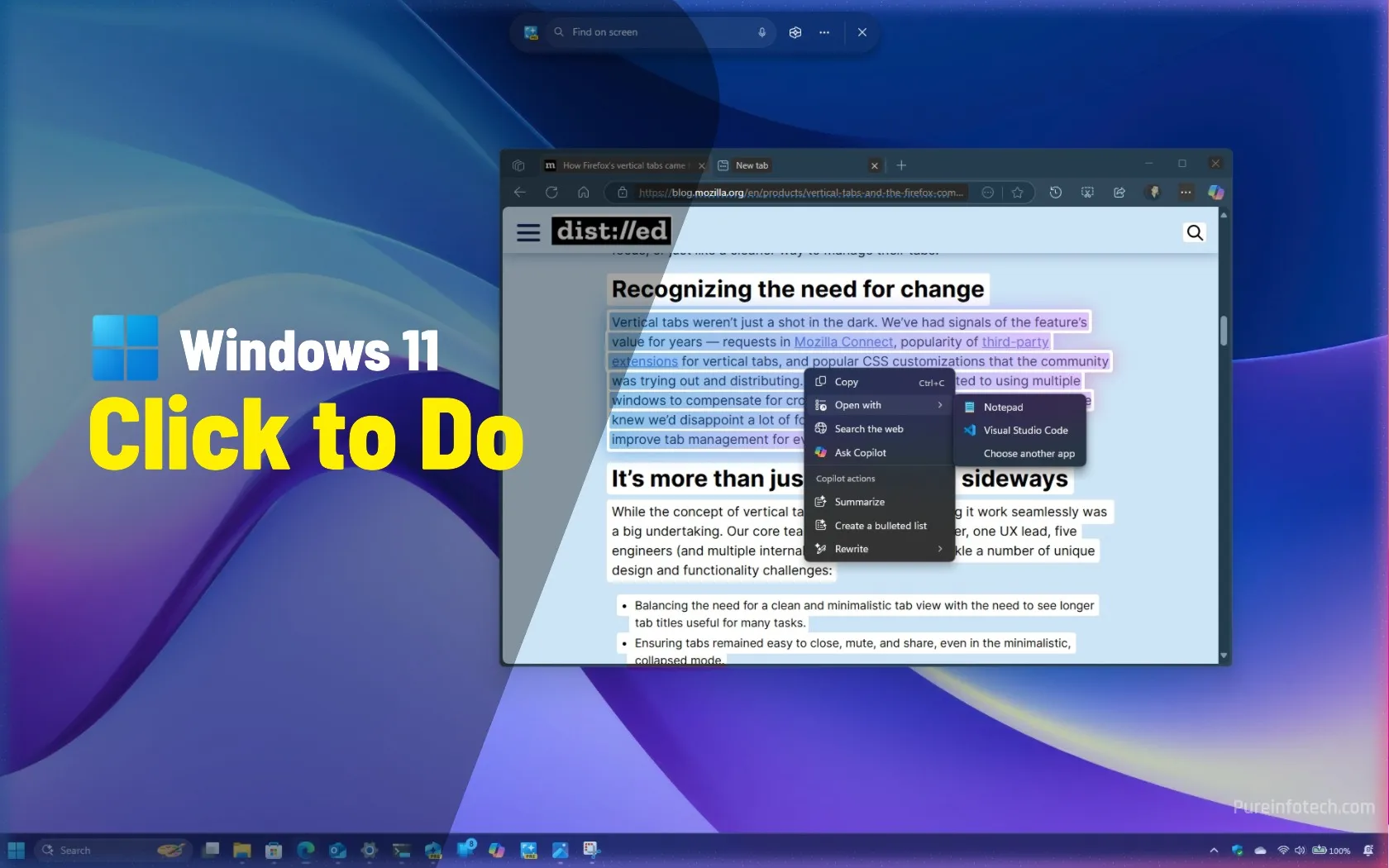Как да извлечете максимума от AI с кликване и правене в Windows 11