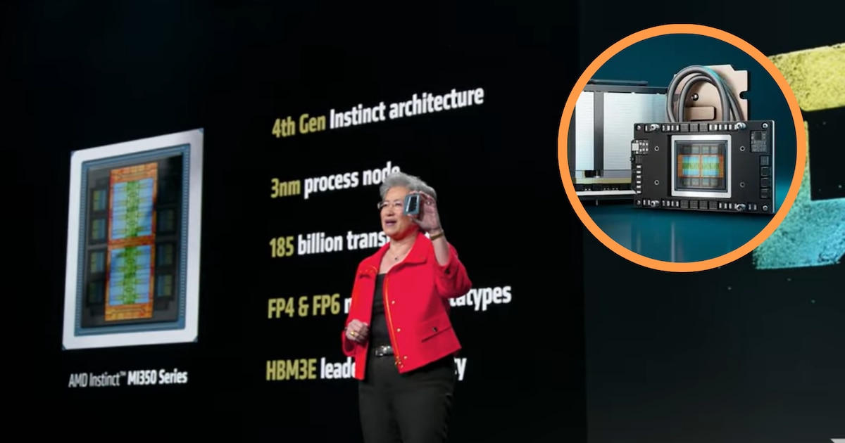 AMD launches Instinct MI350: New, more efficient accelerators
