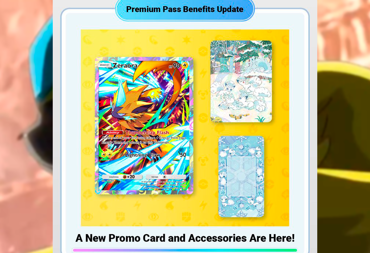 Cómo conseguir a Zeraora Full Art Promo en Pokémon Pocket