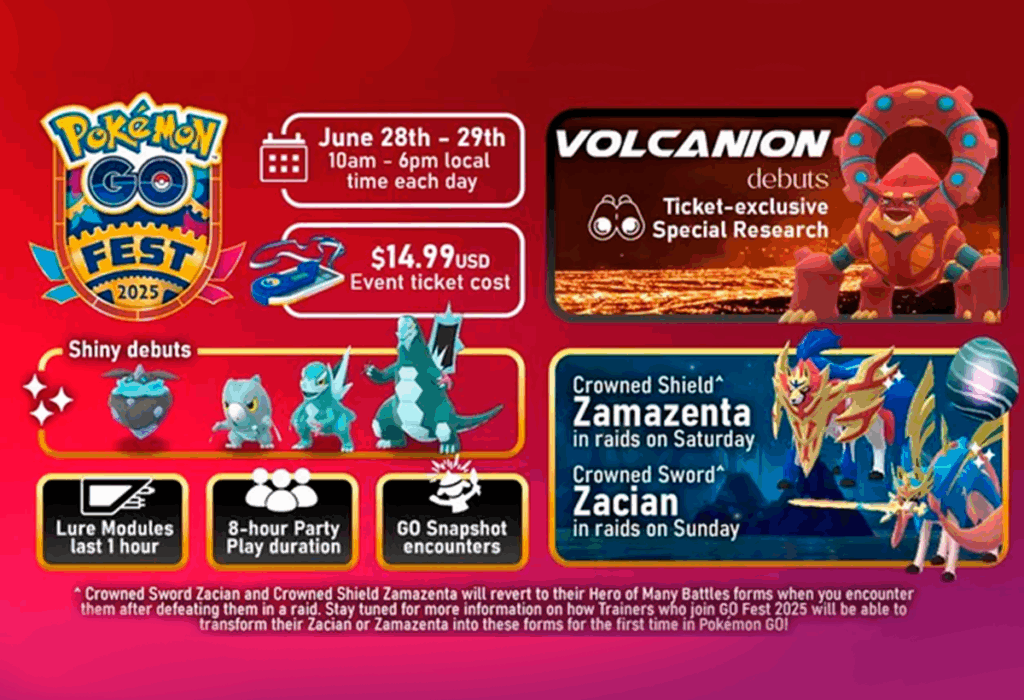 Pokémon GO Road Trip 2025: Summer Dates and Rewards