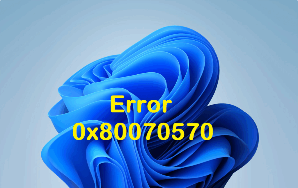 Erreur 0x80070570 sous Windows : causes et solutions définitives