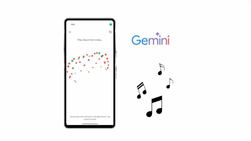 Here's how you can identify songs with Gemini
