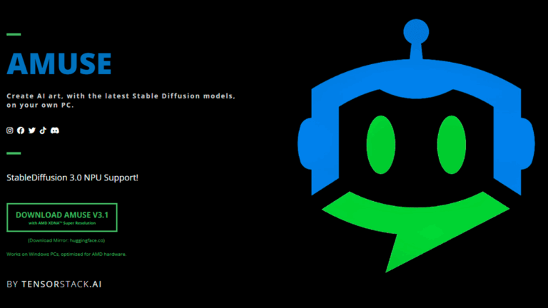 AMD and Stability AI Release Amuse 3.1: Cloudless Imaging AI