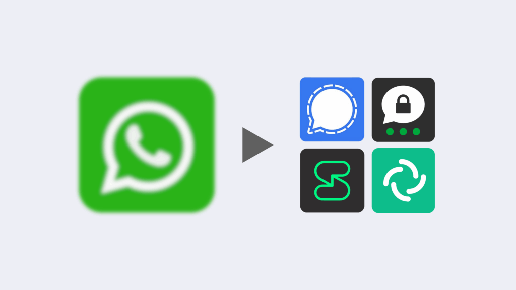 Cara keluar dari SimpleX Chat dari semua perangkat