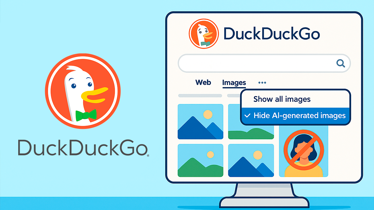 How to enable AI image filtering on DuckDuckGo