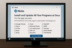 What is Ninite and how to install or update all your programs with one click