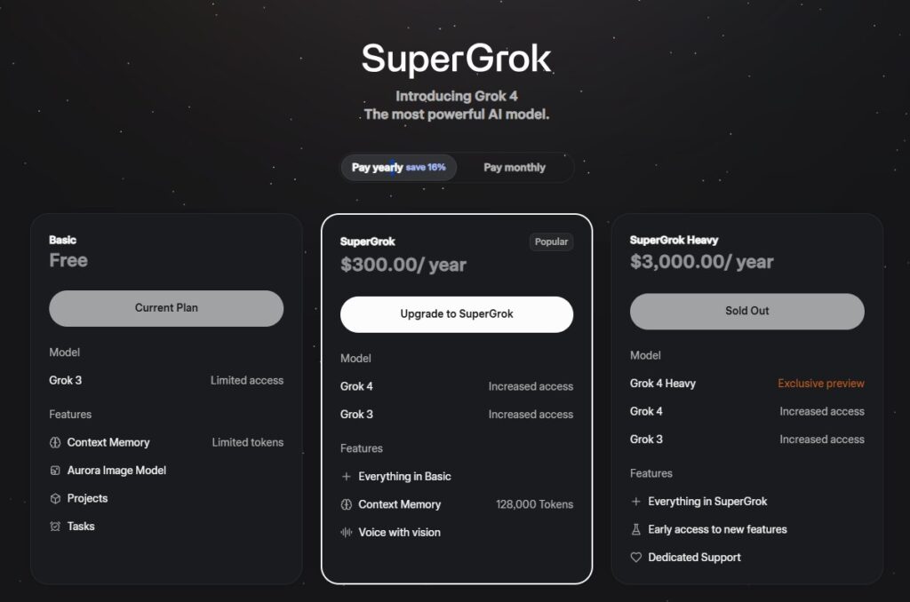 SuperGrok Heavy: The most advanced and exclusive AI subscription