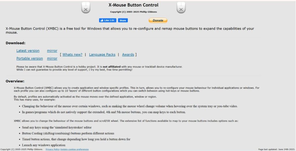 How to configure the side mouse buttons in Windows 11