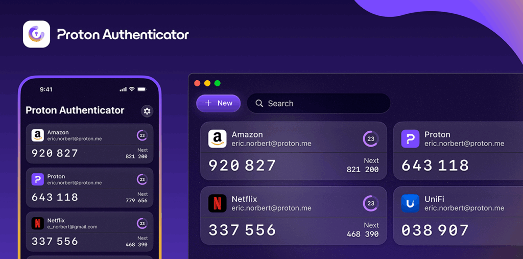 Proton Authenticator: 2FA gratuito, crittografato e senza pubblicità