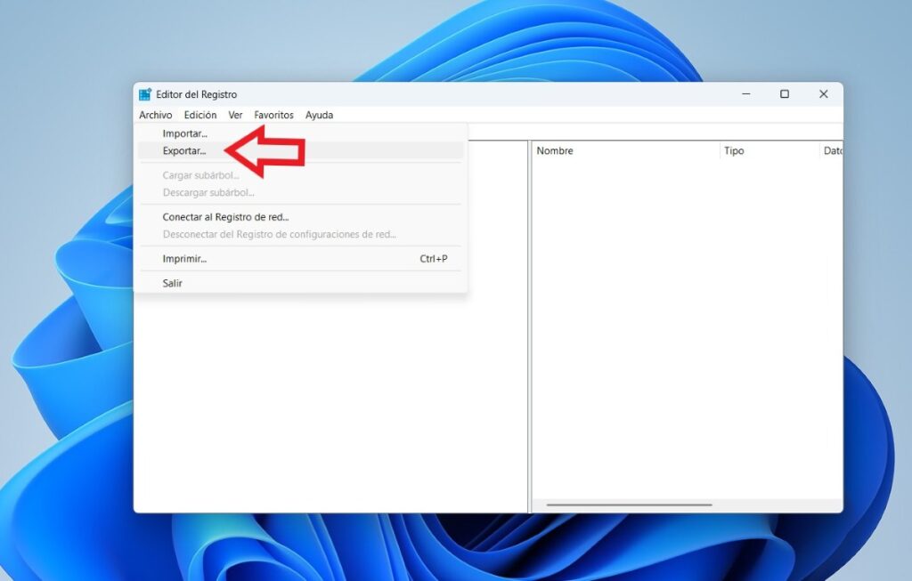 How to backup the Windows 11 registry
