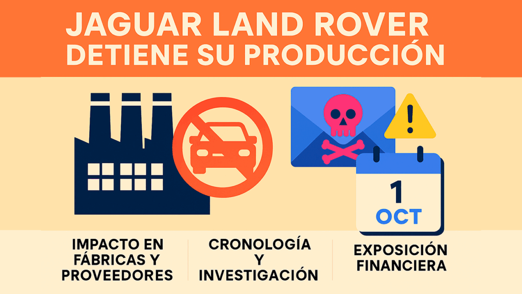 Cyberattack on Jaguar Land Rover: Phased shutdown and restart