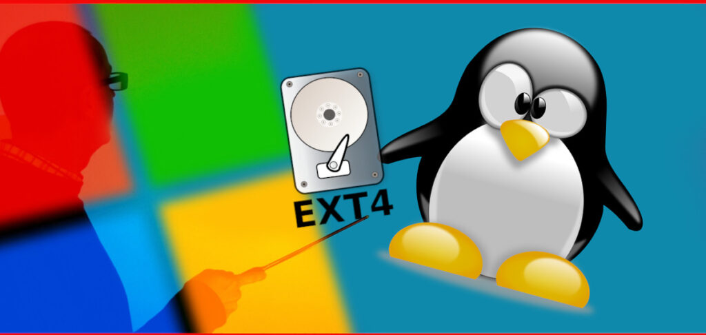 Como ler e gravar discos rígidos EXT4 do Linux para o Windows
