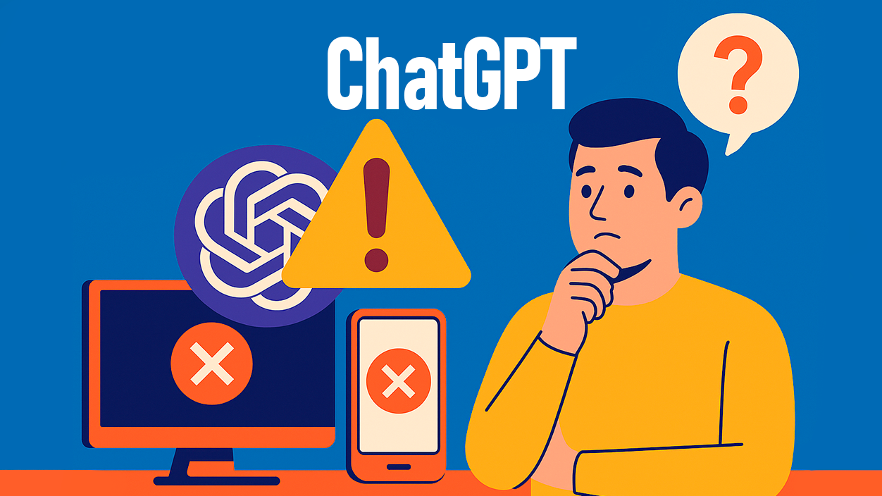 ChatGPT fora do ar: o que está acontecendo e o que fazer agora