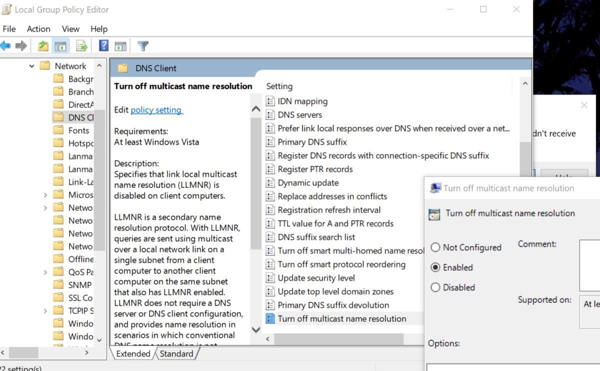 Mateni LLMNR ing Windows lan Linux: Pandhuan Praktis