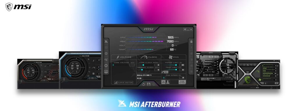 Ka timata tonu a MSI Afterburner: nga take me te otinga tino