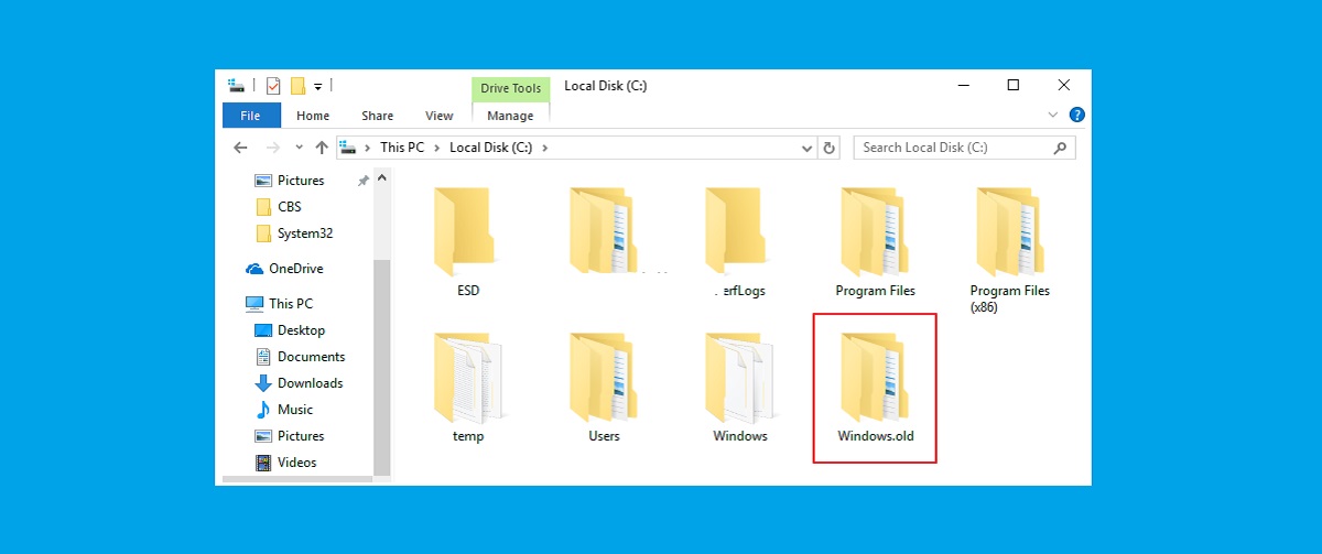 Windows.old: Safe deletion and file recovery