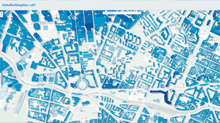 Global Building Atlas, el mapa 3D mundial de edificios