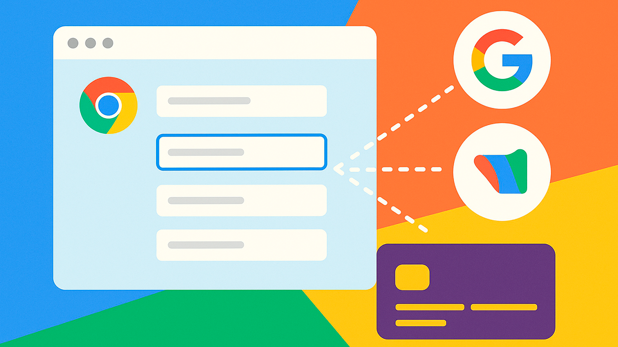 This is how the new autocomplete works in Chrome with Google Wallet