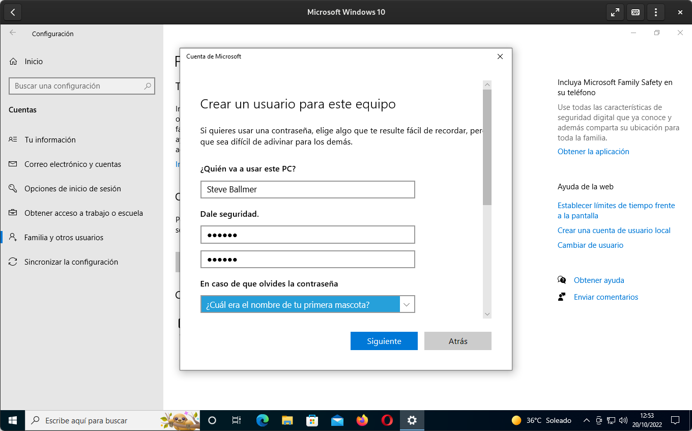 Windows funciona bien con un usuario y mal con otro