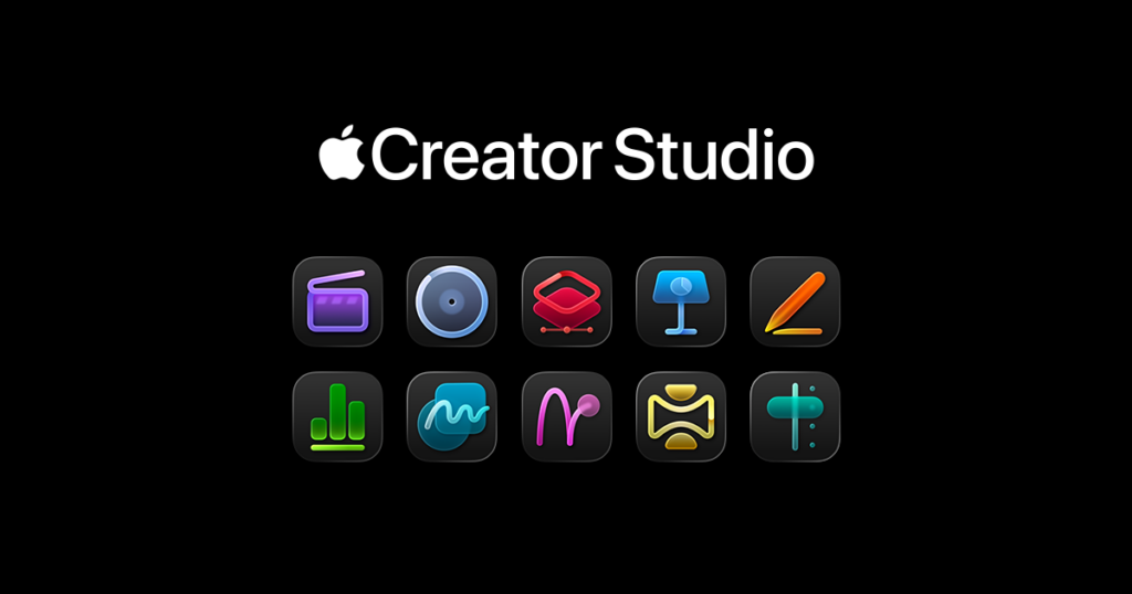 Apple Creator Studio: Nieuwe creatieve suite op abonnementsbasis