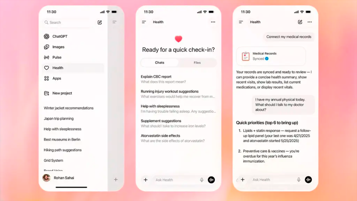 ChatGPT Zdravlje: OpenAI želi ući u američko zdravstvo.
