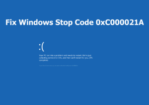 Windows 错误 0xC000021A：原因及修复方法